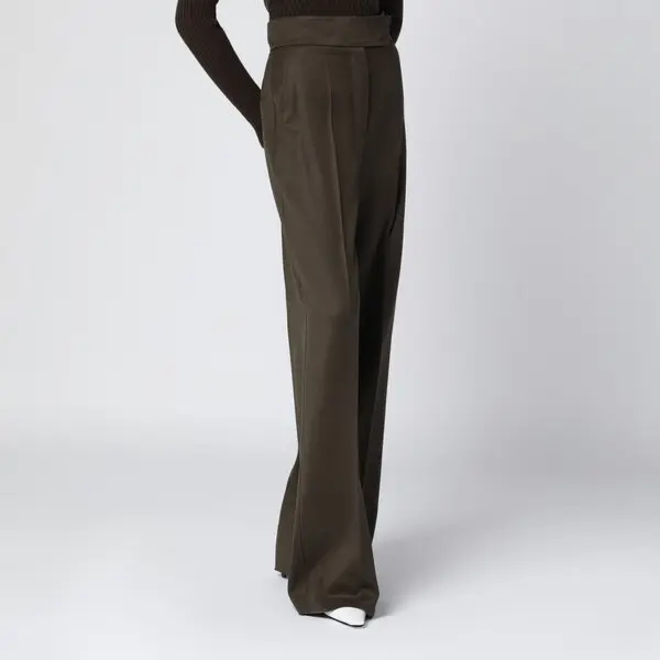 Max Mara Wide-leg Wool Trousers