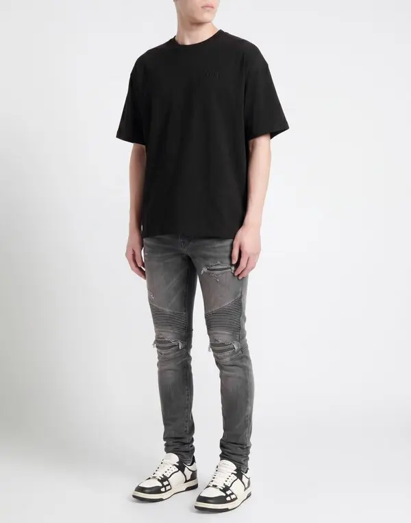 Amiri T-shirt Size Cotton, Elastane - Black