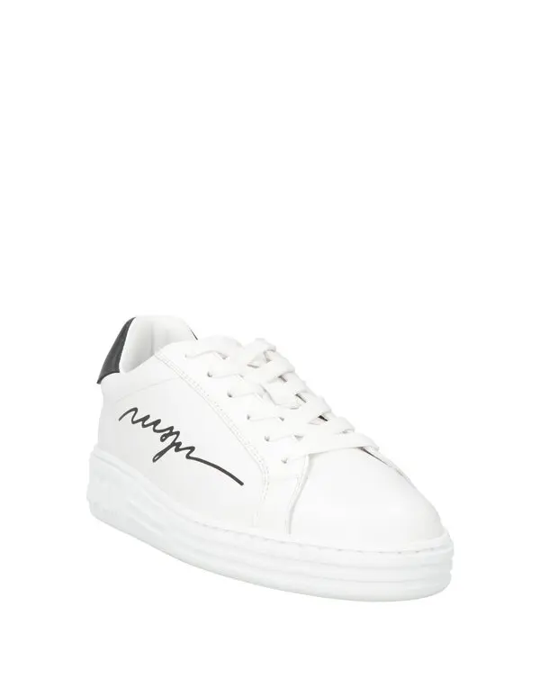 MSGM Leather Low-top Sneakers