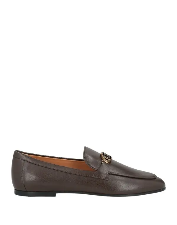 TOD'S Leather Loafers - Brown