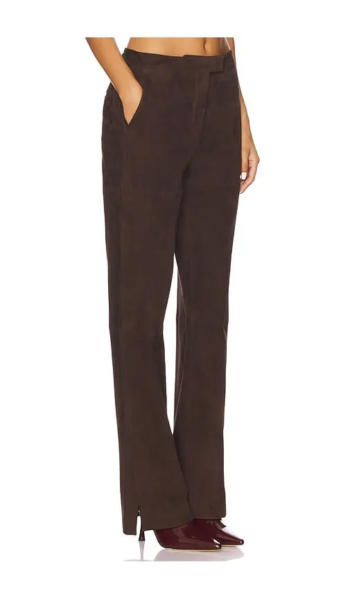 LA LIGNE Suede Albert Trouser