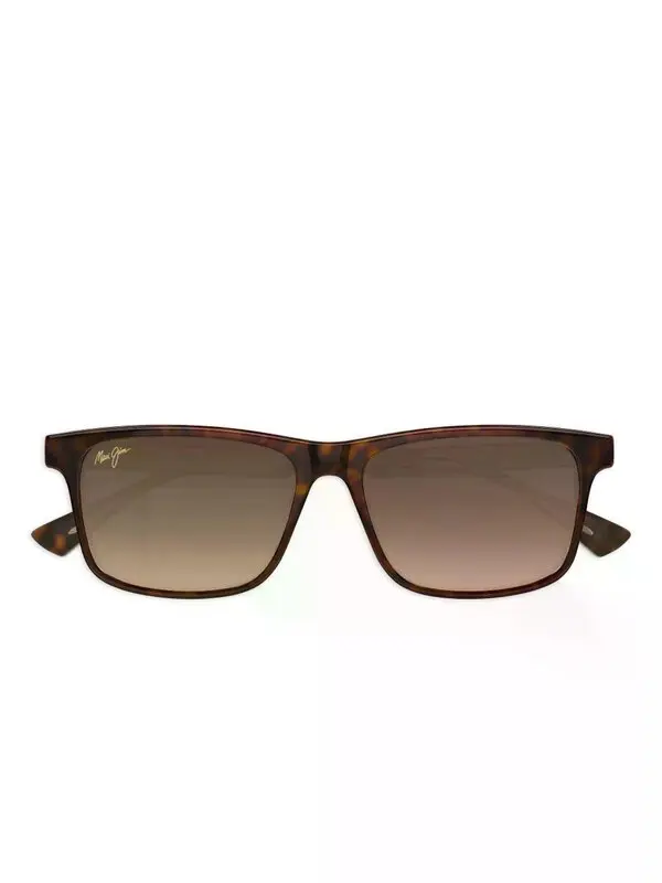 Maui Jim Rectangle Frame Sunglasses - Brown