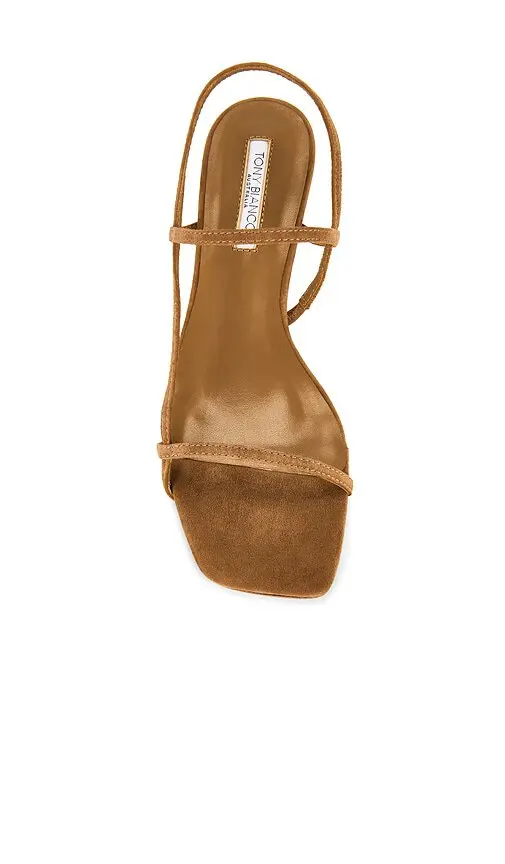 TONY BIANCO Tiffany Heel - Taupe Suede