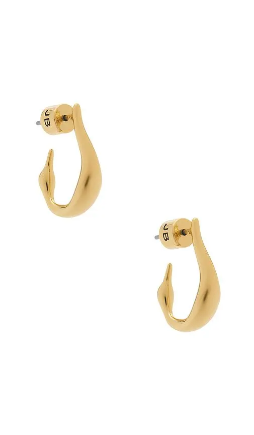 Jenny Bird Mini Colette Hoops - Gold