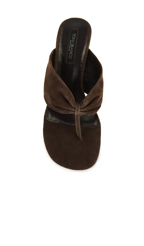TONY BIANCO Kailey Heel - Espresso Suede