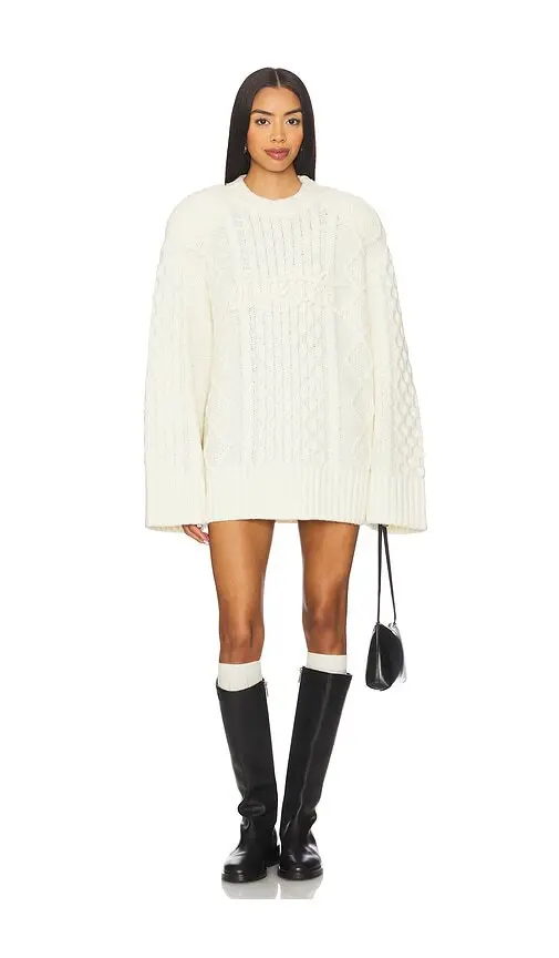 ROTATE BY BIRGER CHRISTENSEN Cornella Crewneck Sweater