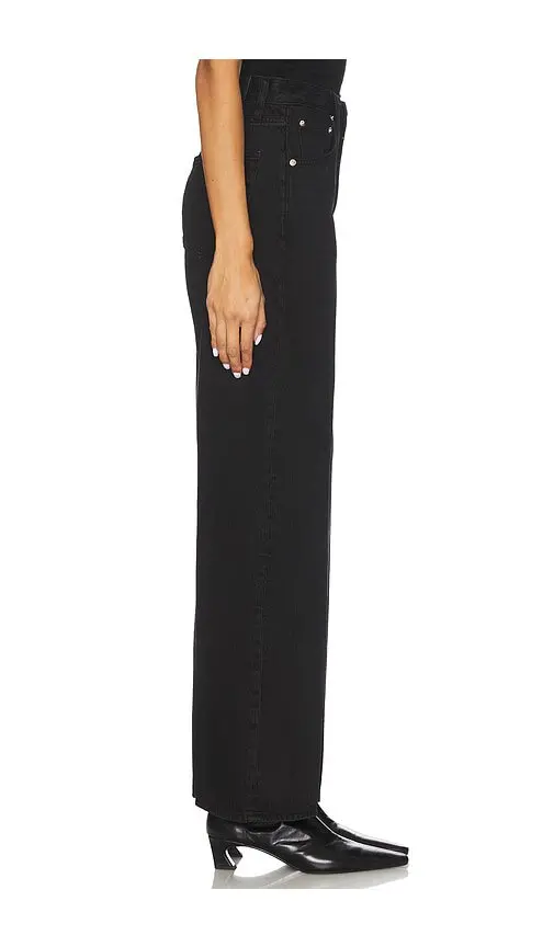 PISTOLA Tate High Rise Bowed Wide Leg Jeans