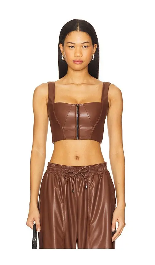 Heroine Sport Leather Bustier
