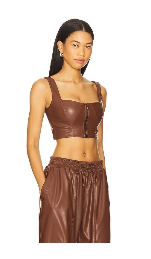 Heroine Sport Leather Bustier