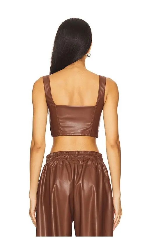 Heroine Sport Leather Bustier