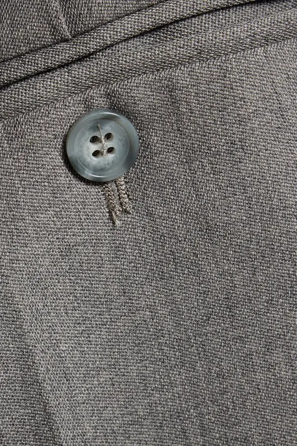 Victoria Beckham Wool Straight-leg Trousers