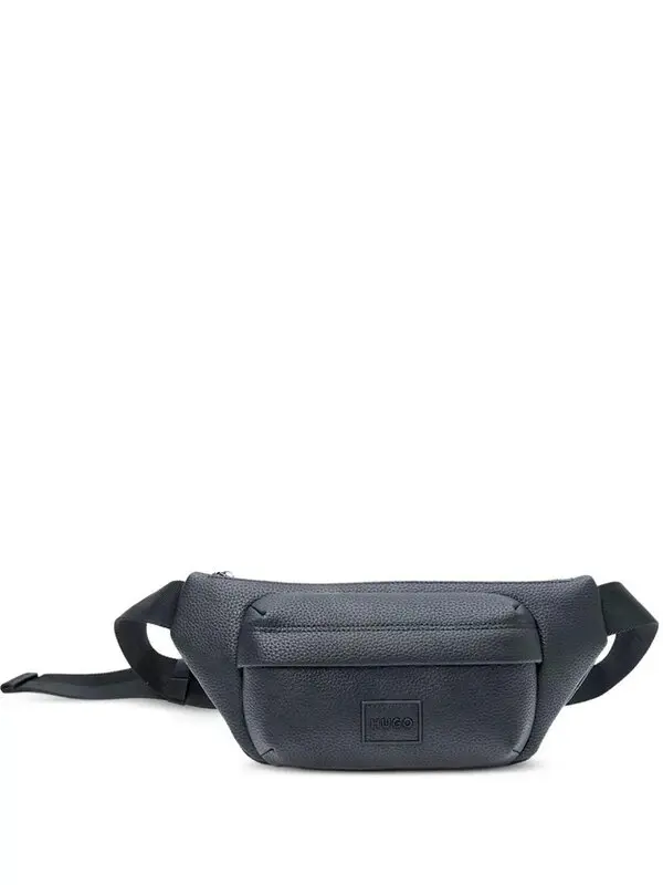 Hugo Textured Belt Bag - Black