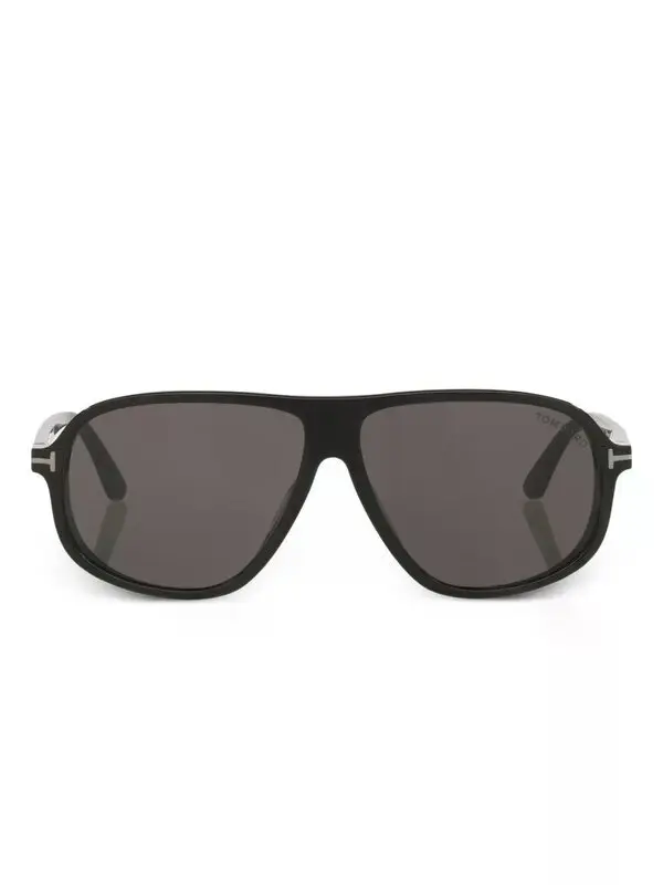 TOM FORD Lelio Aviator Sunglasses - Black