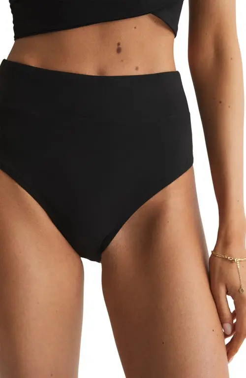 REISS Cristina High Waist Bikini Bottoms