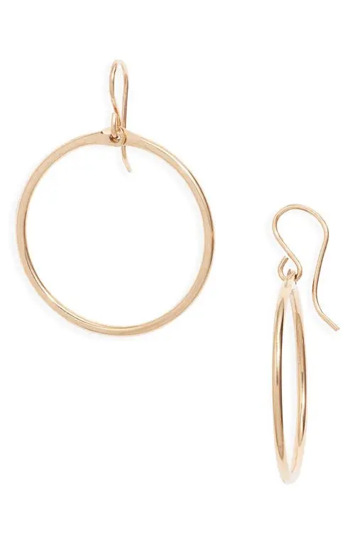 NASHELLE Signature Small Hoop Earrings - Gold Fill