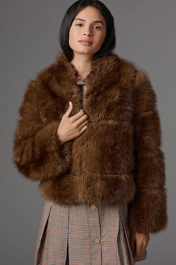 Apparis Faux Fur Jacket - Mink