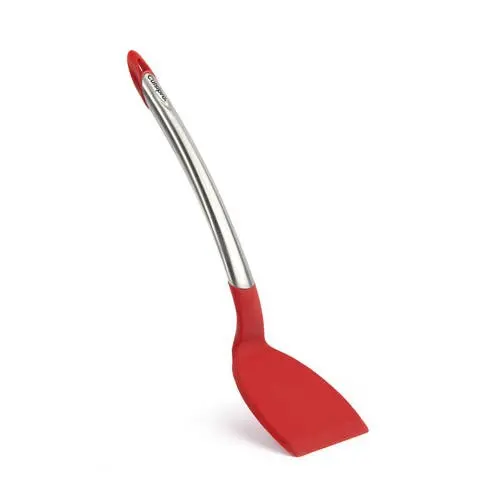 CUISIPRO Silicone & Stainless Steel Turner - Red