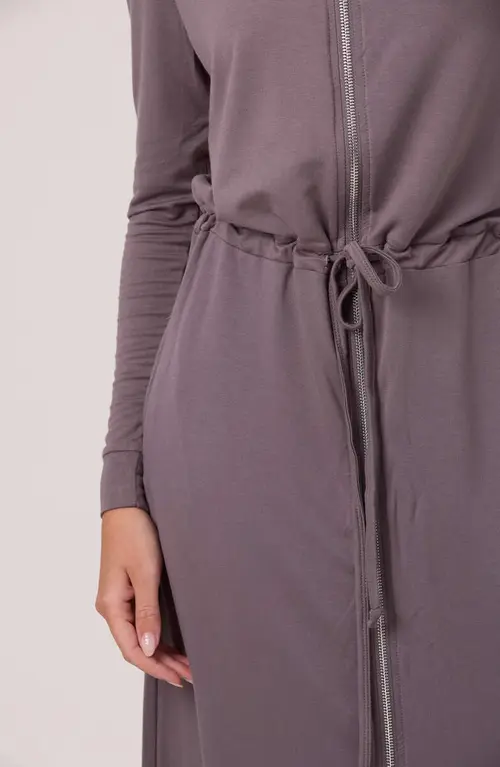 BY TESS COLLECTION Hoodie Maxi Dress