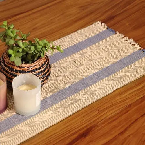 MELA ARTISANS Eco-friendly Grass Table Runner