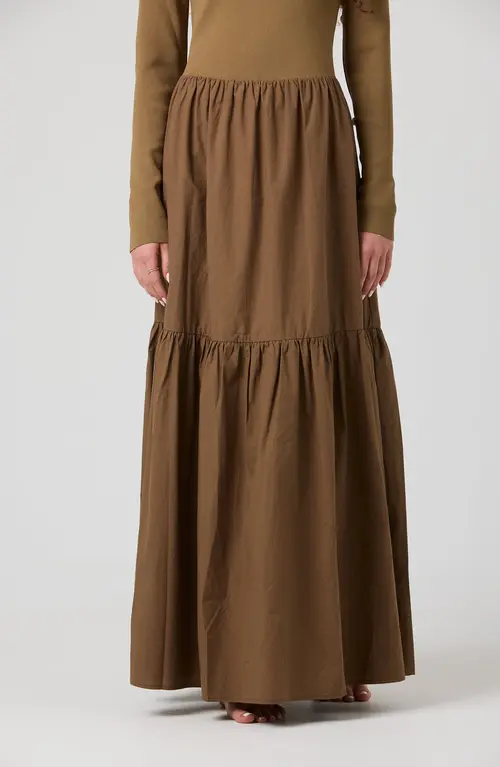 BY TESS Lany Midi Dress - Olive