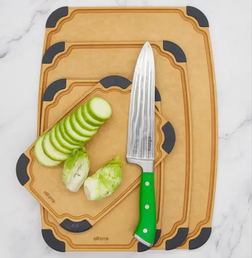 ELI HOME Essential Series 4-in-1 Cutting Board Set
