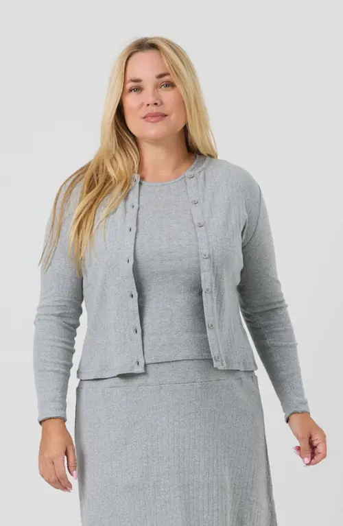 BY TESS COLLECTION Lexi Twinset - Grey
