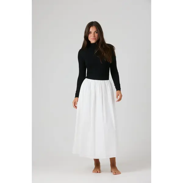 BY TESS COLLECTION Avery Midi Dress - Black/white