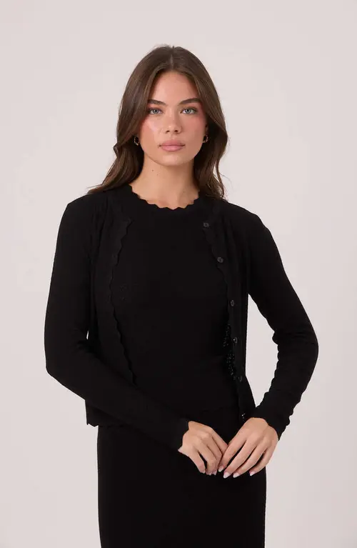 BY TESS COLLECTION Katie Twinset - Black