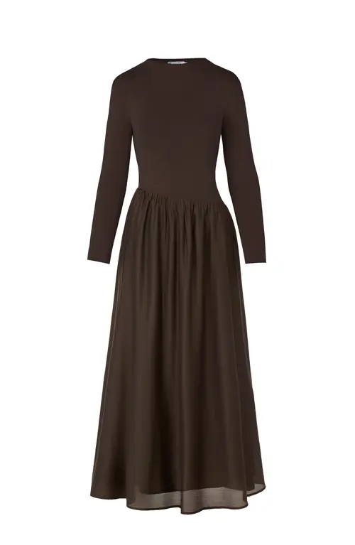 BY TESS COLLECTION Emme Maxi Dress - Brown