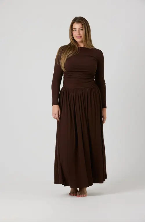 BY TESS COLLECTION Isa Dress - Brown