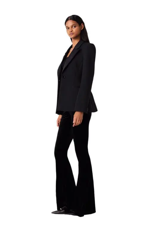Maje Stretch Velour Trousers