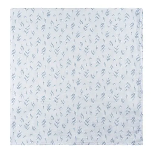 JUST BORN Muslin Swaddle Blue Blankets 2-pack