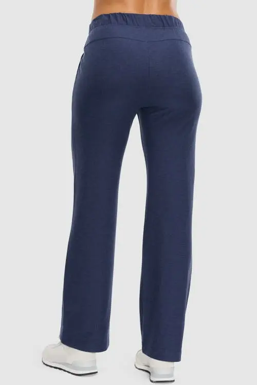 PELOTON Dreamblend Mid-rise Full-length Pant - Navy Blue