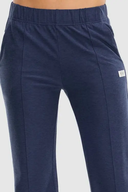 PELOTON Dreamblend Mid-rise Full-length Pant - Navy Blue