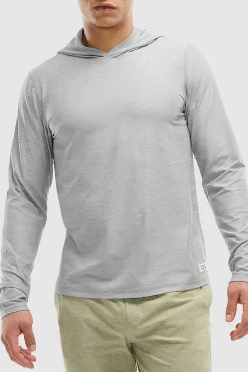 PELOTON Dreamblend Hoodie - Light Heather Grey