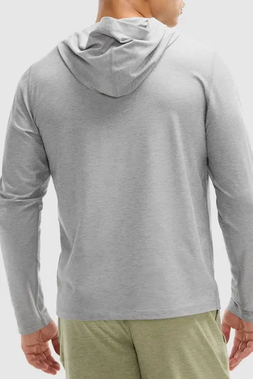 PELOTON Dreamblend Hoodie - Light Heather Grey