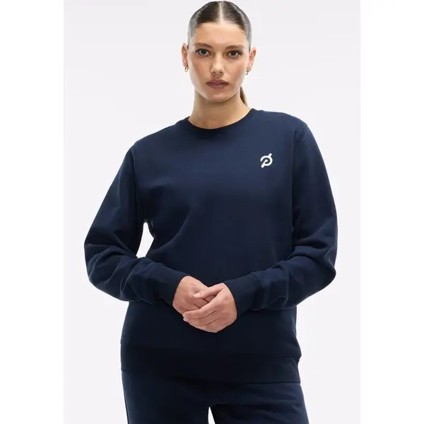 PELOTON Fleece Crewneck Sweatshirt - Deep Navy