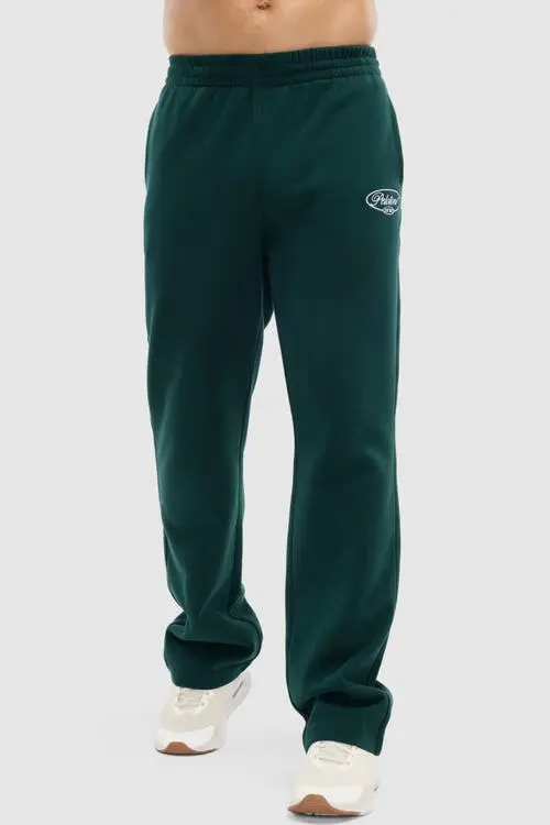PELOTON Straight Leg Fleece Pant - Pine