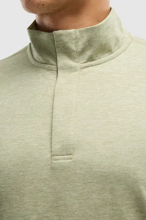 PELOTON Dreamblend Snap Placket Pullover - Pine