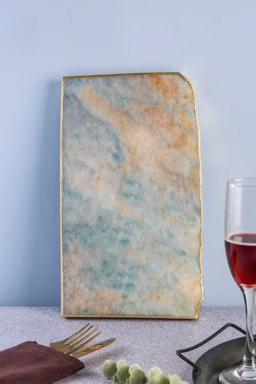 GAURI KOHLI Dazzle Cheese Board - Aventurine
