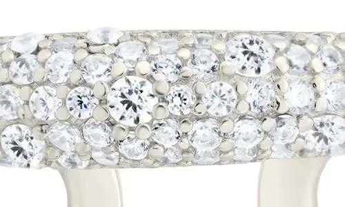 Sterling Forever Maisey Cubic Zirconia Double Band Ring - Silver