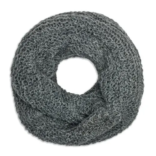 FEELGOODZ Artisan Woven Karuna Infinity 100% Wool Scarf - Abalone
