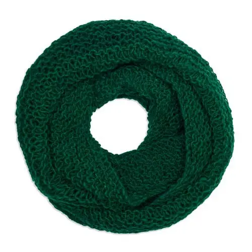 FEELGOODZ Artisan Woven Karuna Infinity 100% Wool Scarf - Boa