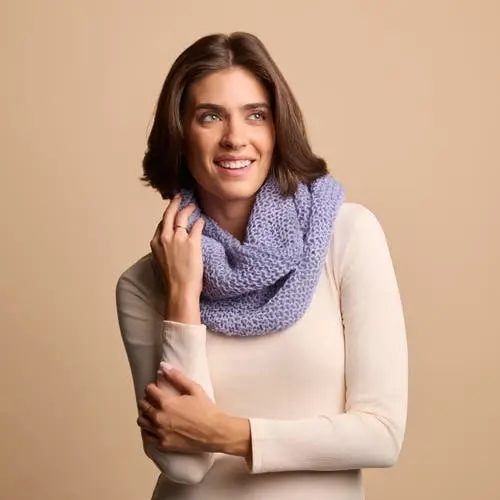 FEELGOODZ Artisan Woven Karuna Infinity 100% Wool Scarf