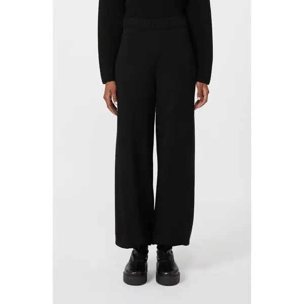 MM BY MAX MARA Anagni Virgin Wool Pants - Black