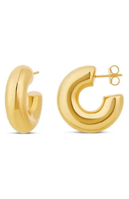 SHYMI Chunky Hoop Earrings - Gold
