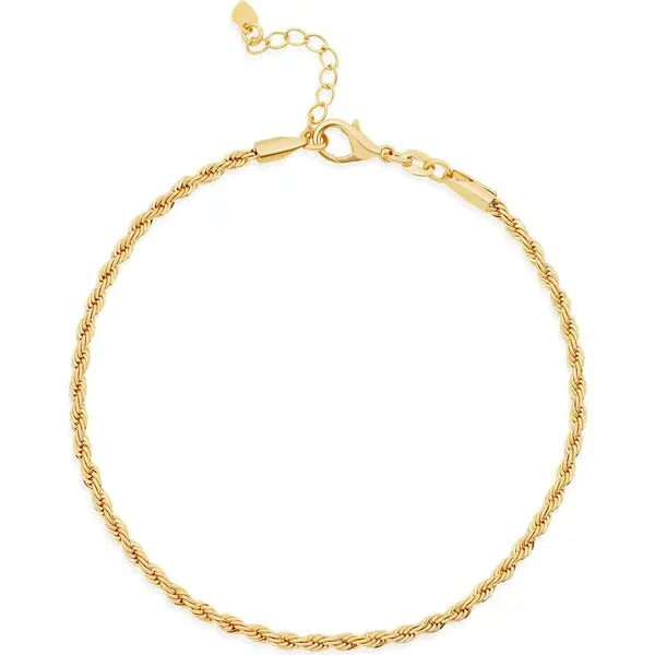 SHYMI Thin Chain Anklet - Gold