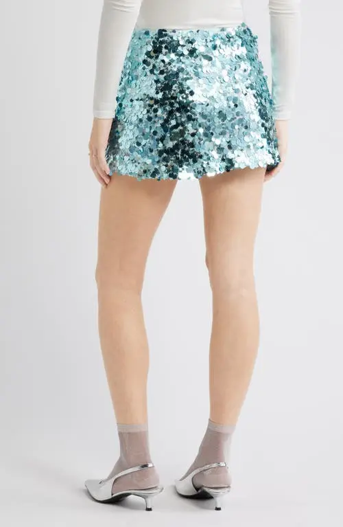Bp. Sequin Miniskirt - Blue