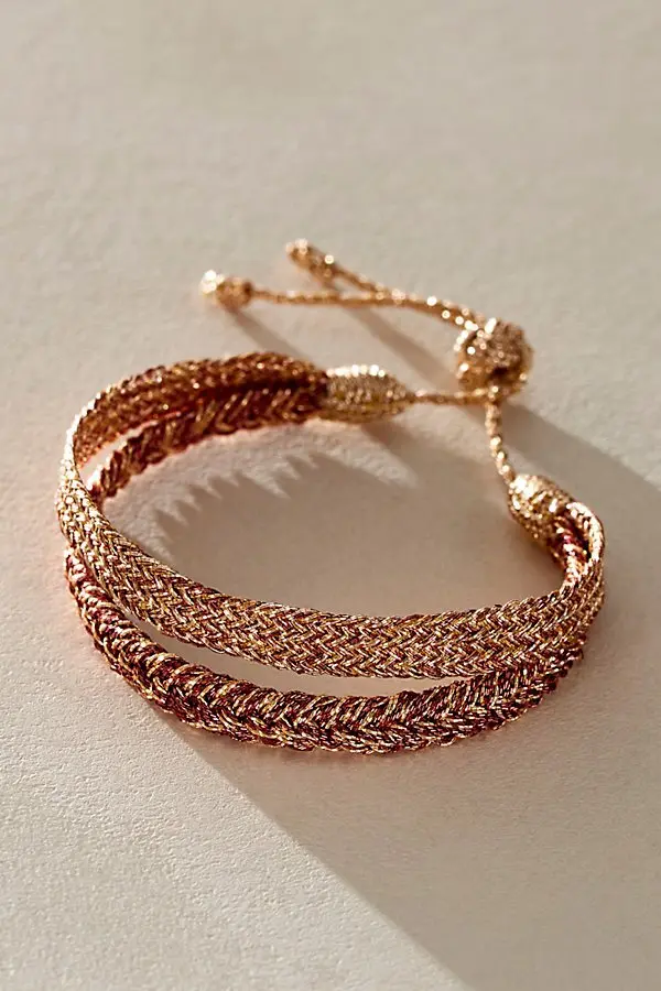 MAAYAZ Ania & Eya Bracelet - Peach Mahogany