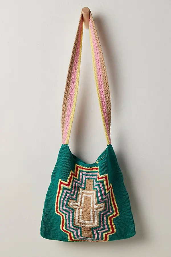 BEK + MERI Abstract Cross Tote